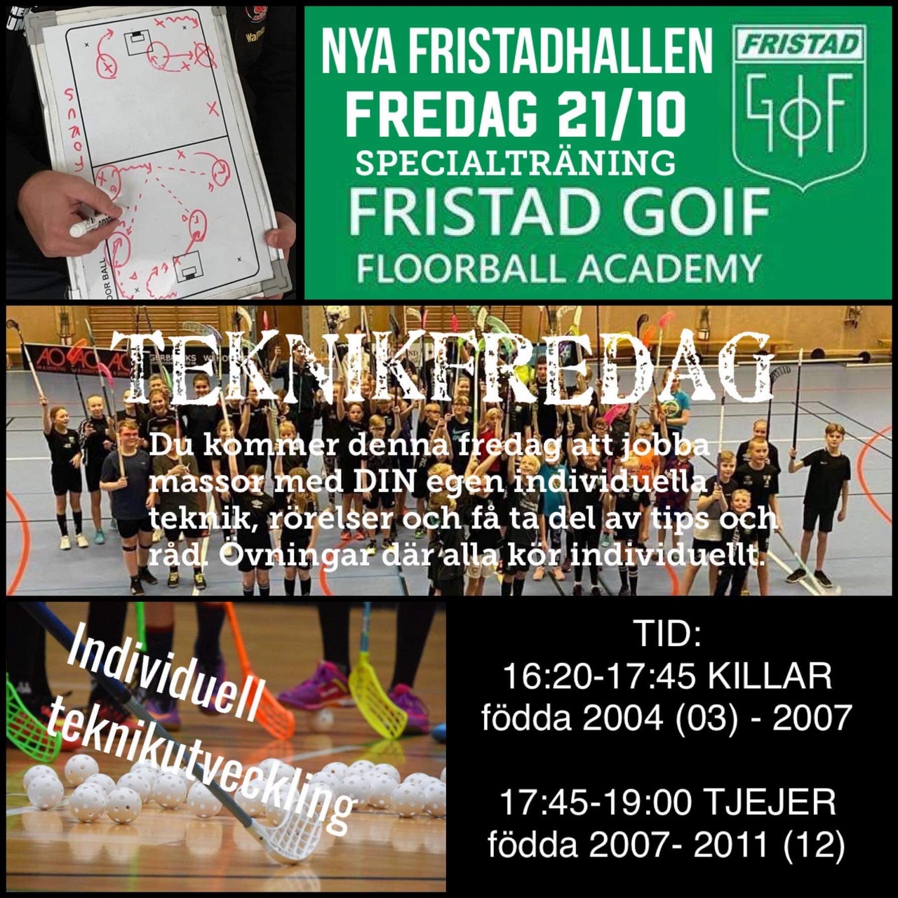 Fristad GoIF - Innebandy - Start